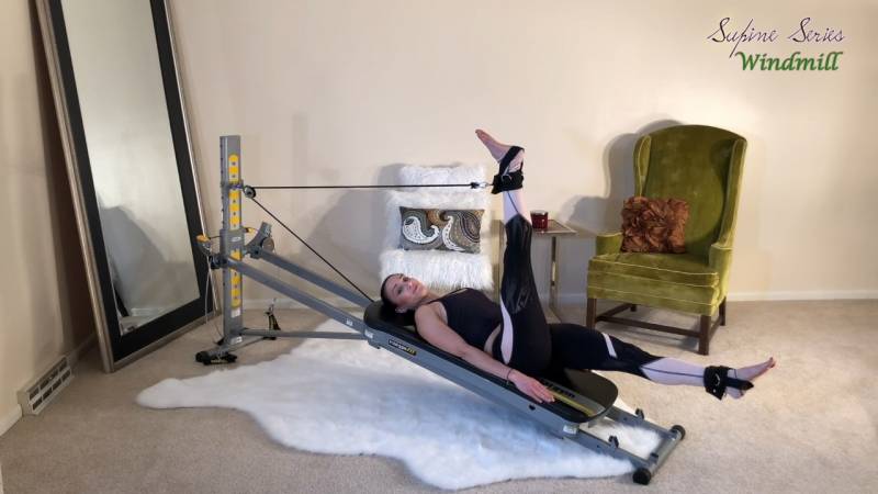 Pilates Exercises Using Leg Pulley Attachments - Total Gym Pulse