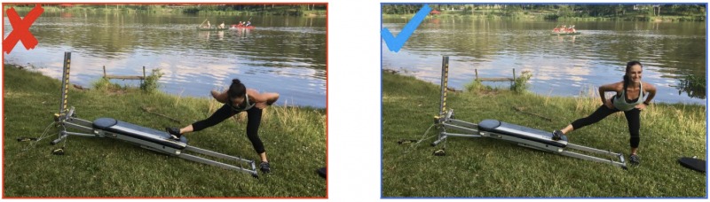 Total Gym Later Lunge Proper Form - Total Gym Pulse